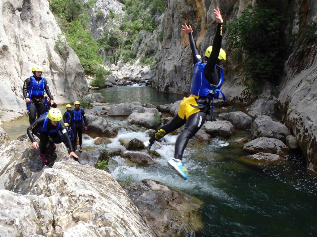 Extreme Canyoning im Fluss Cetina ab Split - Ausflüge Kroatien
