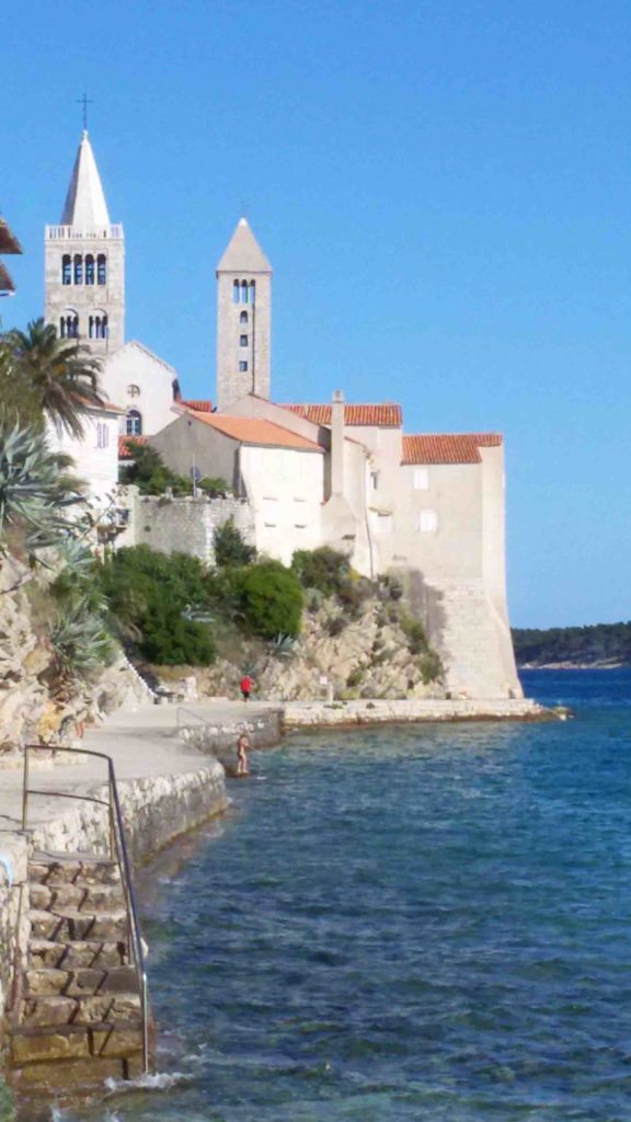 Romantische Stadt Rab auf der Insel Rab - Kroatien-Blog